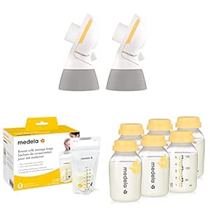 Amazon.com : Medela Breastfeeding Bundle with Pump Parts, Milk Storage and Collection ...