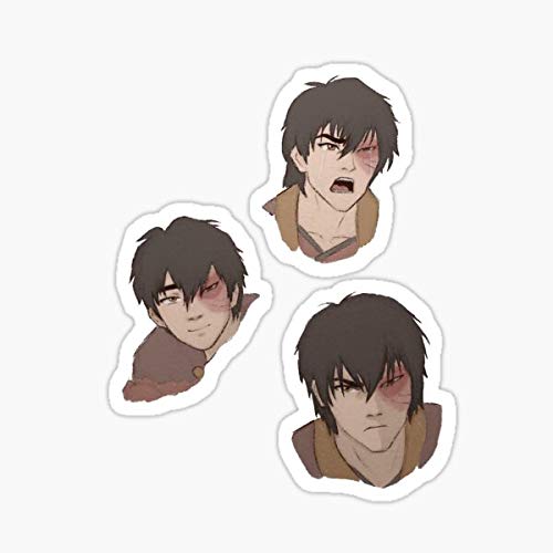 Buy Fire Prince Zuko Avatar The Last Airbender Minis Sticker - Sticker ...