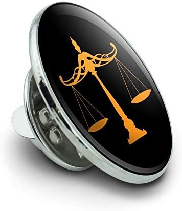 Amazon.com: GRAPHICS & MORE Scales of Justice Legal Lawyer Metal 0.75 ...