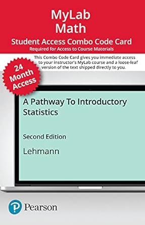 MyLab Math with Pearson eText - Combo Access Card - for A Pathway To ...
