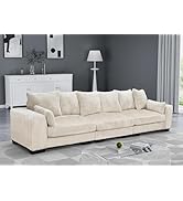 Amazon.com: Legend Vansen Sectional Couches for Living Room,L-Shaped Corduroy Sofa with Ottoman ...
