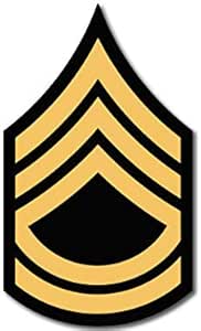 Amazon.com - US Army Rank SFC Sergeant First Class Sticker (Logo ...
