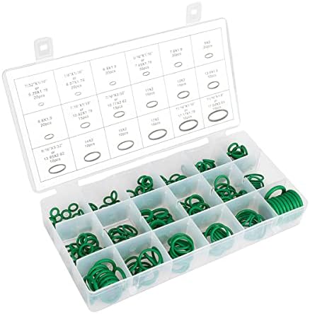 Amazon.com: AICEL 270pcs Rubber O Ring Kit, 18 Sizes Silicone Rubber ...