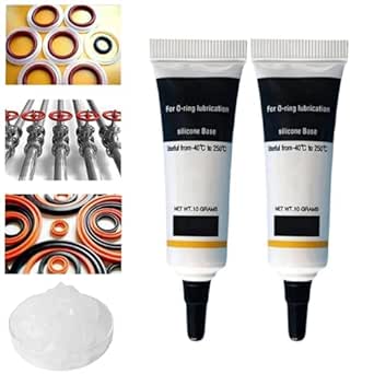 2Pcs Plumbers Silicone O Ring Grease Waterproof, Silicone Lubricant ...