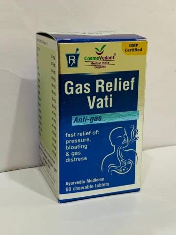 Buy COSMO VEDANT Ayurvedic Gas Relief Vati | 60 Tablets | Online at Low ...