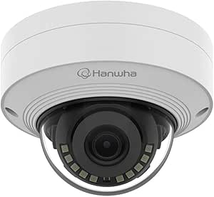 Amazon.com : Hanwha QNV-C9011R Q-Series 4K 8MP Vandal Dome POE IP Camera Outdoor, NDAA Compliant ...