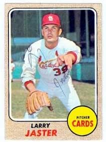 Larry Jaster autographed Baseball Card (St. Louis Cardinals) 1968 Topps ...