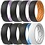 ThunderFit Silicone Rings for Men - 7 Rings / 4 Rings / 1 Ring ...