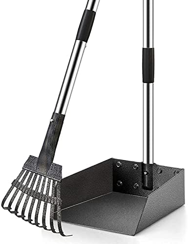 Amazon.com : EXPAWLORER Upgraded Large Dog Pooper Scooper - Pet Metal ...