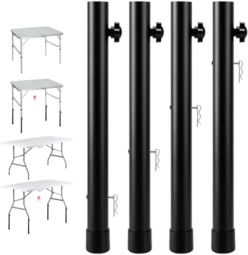 Amazon.com: Herbert-fty Folding Table risers for Folding Tables ...