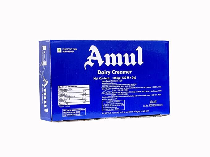 AMUL Creamer 120X3 GM Dairy : Amazon.in: Grocery & Gourmet Foods