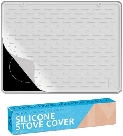 Amazon.com: Meliusly® Silicone Stove Cover (20x28) Premium Silicone ...