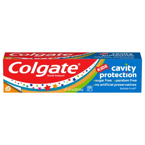 Colgate Kids Toothpaste with Fluoride, Anticavity & Cavity Protection ...