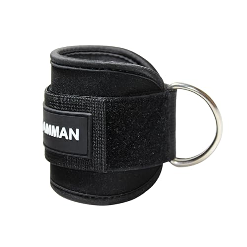 Snapklik.com : AN AMMAN Glute Kick Back Ankle Strap For Cable Machine