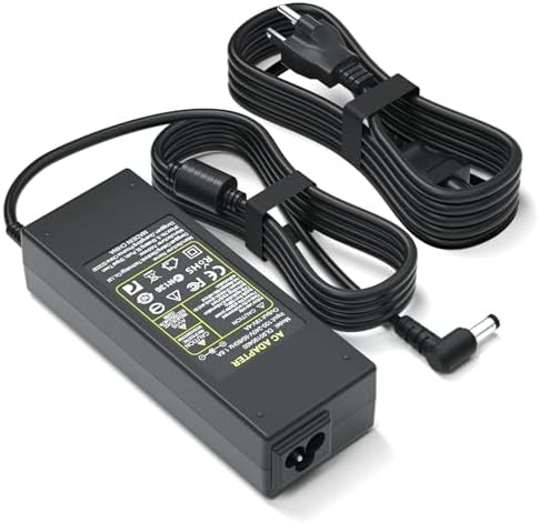 Amazon.com: DC 19V Power Cord for LG Monitor, 6.6FT DC in Power Supply ...