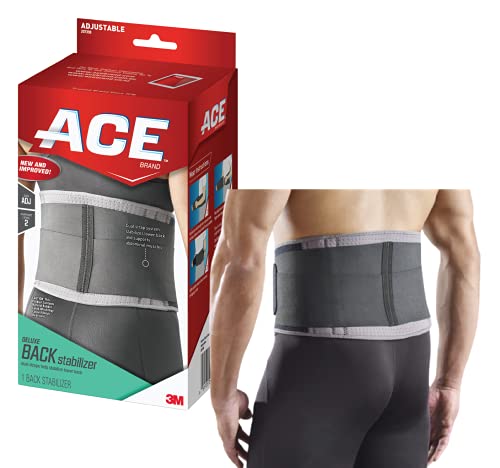 ACE Deluxe Back Stabilizer, with Lumbar Support, Back Brace, Doctor ...