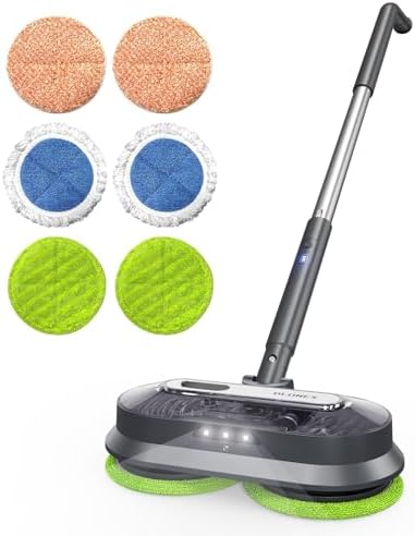Amazon.com: BLONEX Cordless Electric Mop with Spray & Detachable Water ...