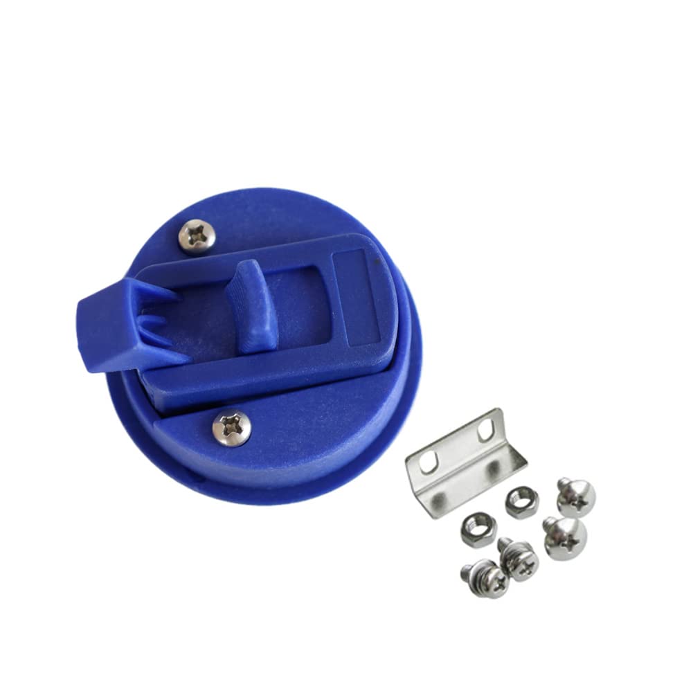 Snapklik.com : 2PCS 2 Flush Pull Slam Latch Marine Latch Boat Deck ...