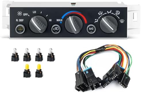 Amazon.com: 599-006 AC Heater Climate Control Panel with Rear Defogger ...