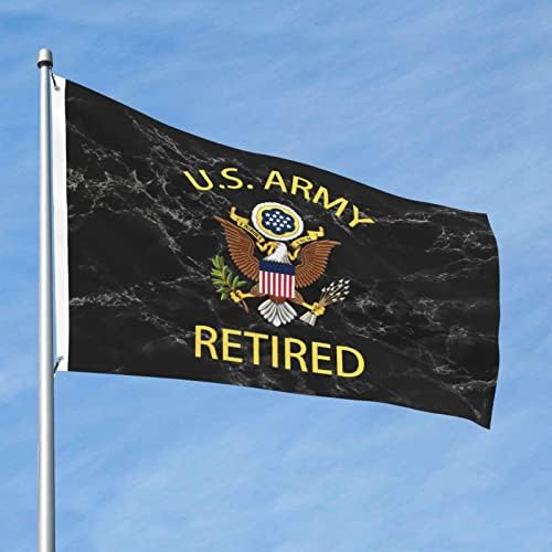 Amazon.com : US Army Retired Premium 2x3FT Flag - Durable and Vibrant ...