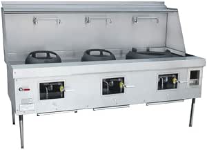Amazon.com: Wok Ranges: Town Food Equipment (M-3-STD-N) - 86" Three ...