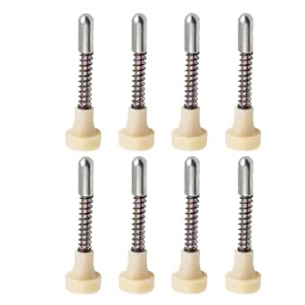 TopHomer 8PCS Plunger Latches Spring-Loaded Carbon Steel 6.2*15mm Head ...