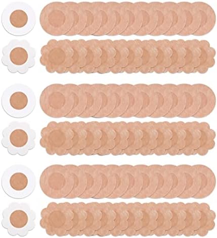 Belerry 100 Stück Unsichtbare Nippelabdeckung Brustwarzenabdeckungen ...