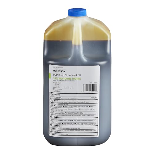 McKesson PVP Prep Solution USP, 10% Povidone-Iodine, 1 gal, 1 Count ...