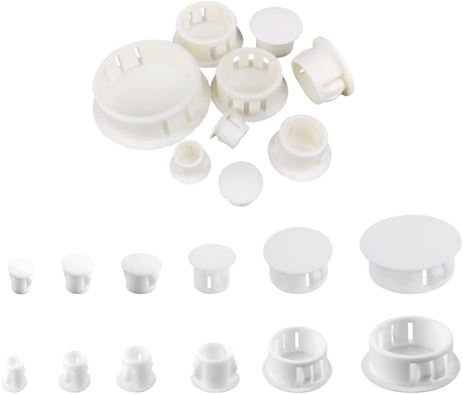 Amazon.com: 155Pcs Plugs Hole Plastic Cabinet Hole Plugs, Screw Hole ...