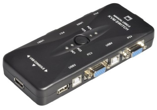 Generic 4 Port KVM Switch - Buy Generic 4 Port KVM Switch Online at Low ...