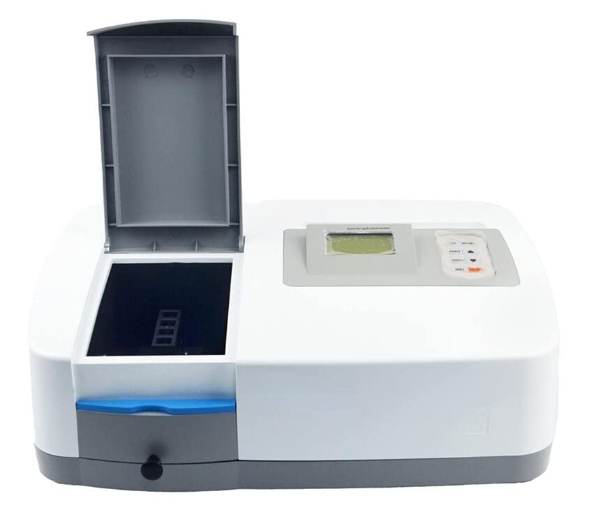 FV-1000 VIS Spectrometer Single Beam 325-1000nm Spectrophotometer LCD ...