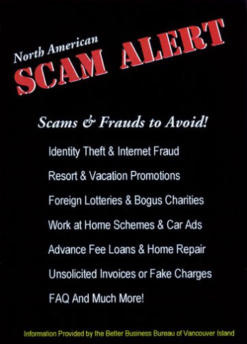 Amazon.com: North American SCAM ALERT DVD : Host Mayo Mcdonough, Ross ...
