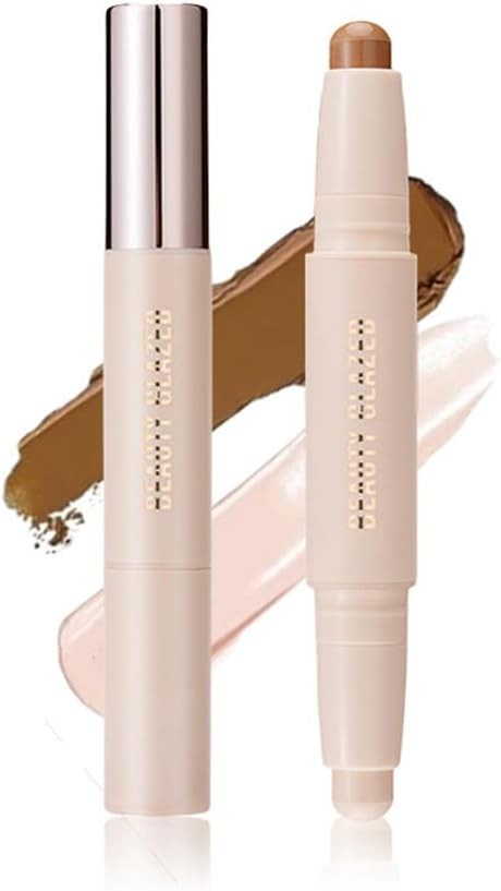 Amazon.com: Double head contour stick, Highlight & Contour Bronzer ...