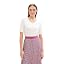 Tom Tailor 10315 Women's Basic Cotton T-Shirt, Whisper White, XXL ...
