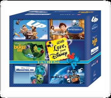 Wall E/Up/Ratatouille/Bugs Life/Monsters Inc: Amazon.in: Movies & TV Shows