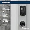 Brinks Keyless Entry Electronic Touchpad Door Lock -Backlit Keypad ...