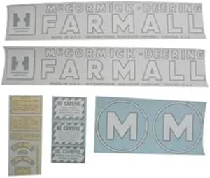 Amazon.com: All States McCormick-Deering Farmall Decal Set M Vinyl fits ...