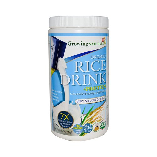Amazon.com: Growing Naturals Rice Drink Powder - Silky Smooth Original ...