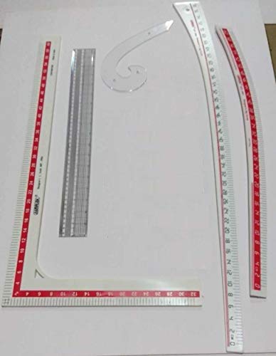 Tailoring Scale-Ruler- L-Scale-Hip-Curve-Leg-Curve-Gridding Scale ...