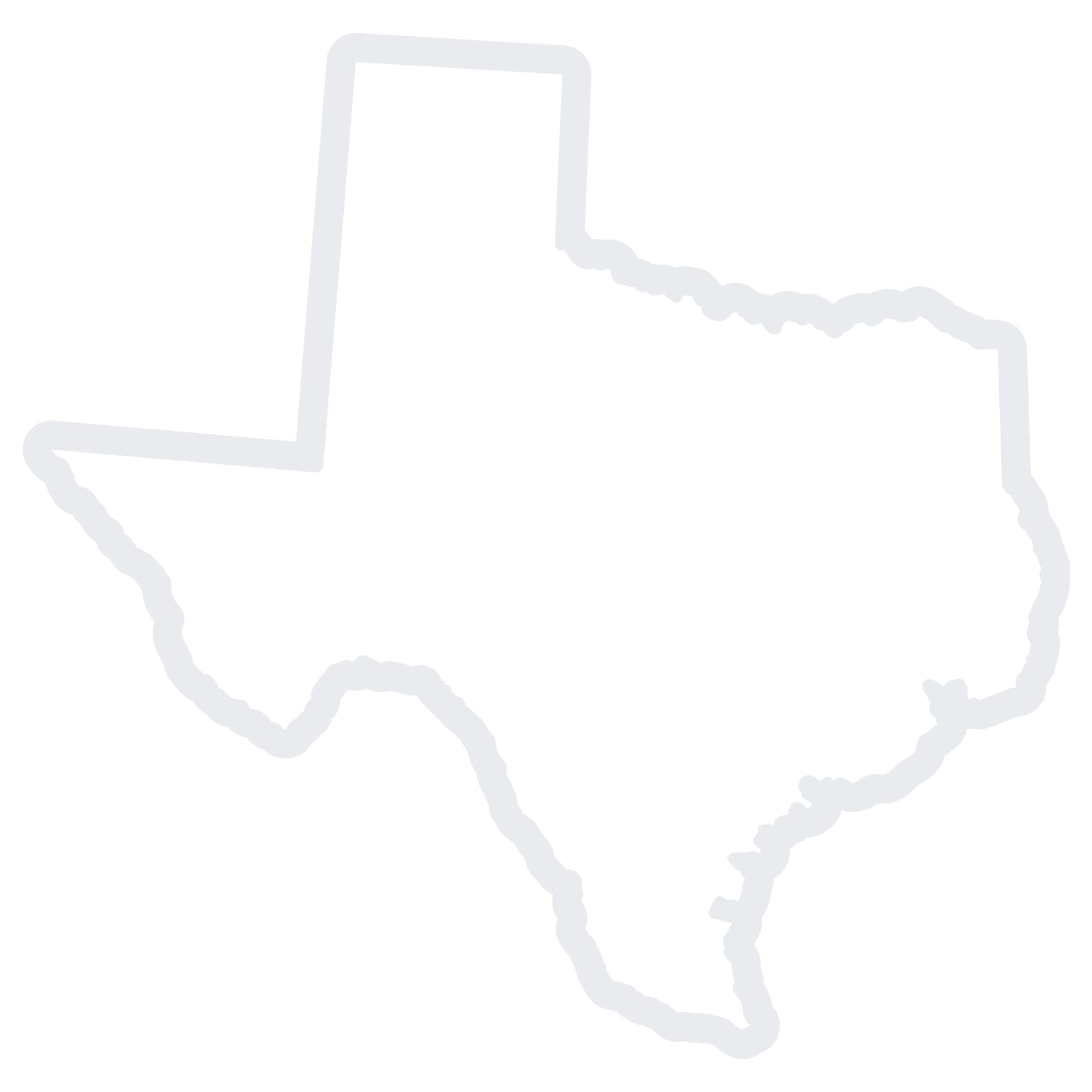 Texas State Silhouette