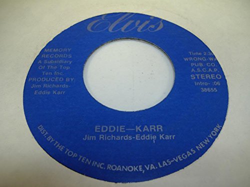 EDDIE-KARR 45 RPM Elvis Tribute / SAME - Amazon.com Music