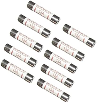 CALANDIS® 6Mm X 25Mm 240V 13A Bs1362 Ceramic Fuse | 10Piece 13A Ceramic ...