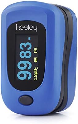 MCP OX201 Pulse Oximeter with Oxygen Saturation Monitor, Heart Rate ...