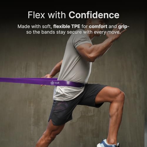 CULT Heavy Duty Resistance Band Purple (30-79 kg) | Pull Up Assistance ...