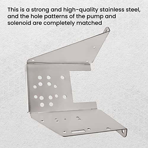 Snapklik.com : Trim Pump Bracket For MerCruiser Stainless Steel Bracket ...