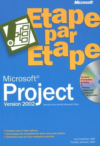 Amazon.co.jp: Microsoft Project 2002 - Etape par Etape - manuel d'auto-apprentissage - CD-ROM ...