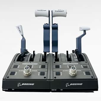 Amazon.com: 737 Thrust Lever Pack for Thrustmaster TCA Boeing Edition ...