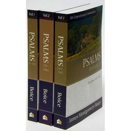 Psalms: An Expositional Commentary (3 Volume Set): unknown author ...