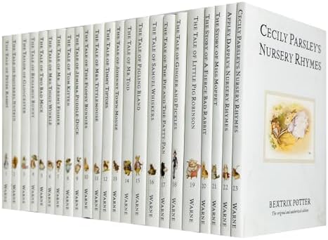 Beatrix Potter Originals Series The Complete Peter Rabbit Library 1-23 ...