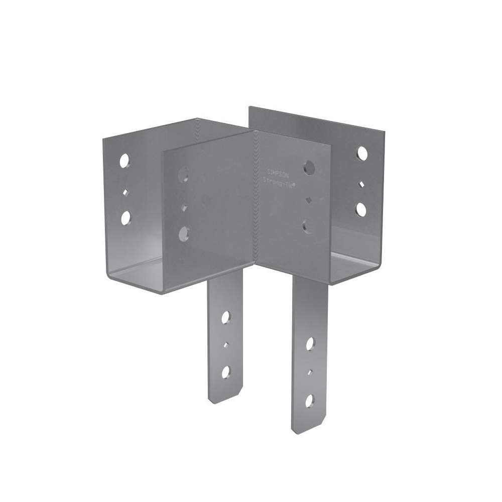 Amazon.com: Simpson Strong-Tie ECCLL464 ECCLL L-Shape End Column Cap ...